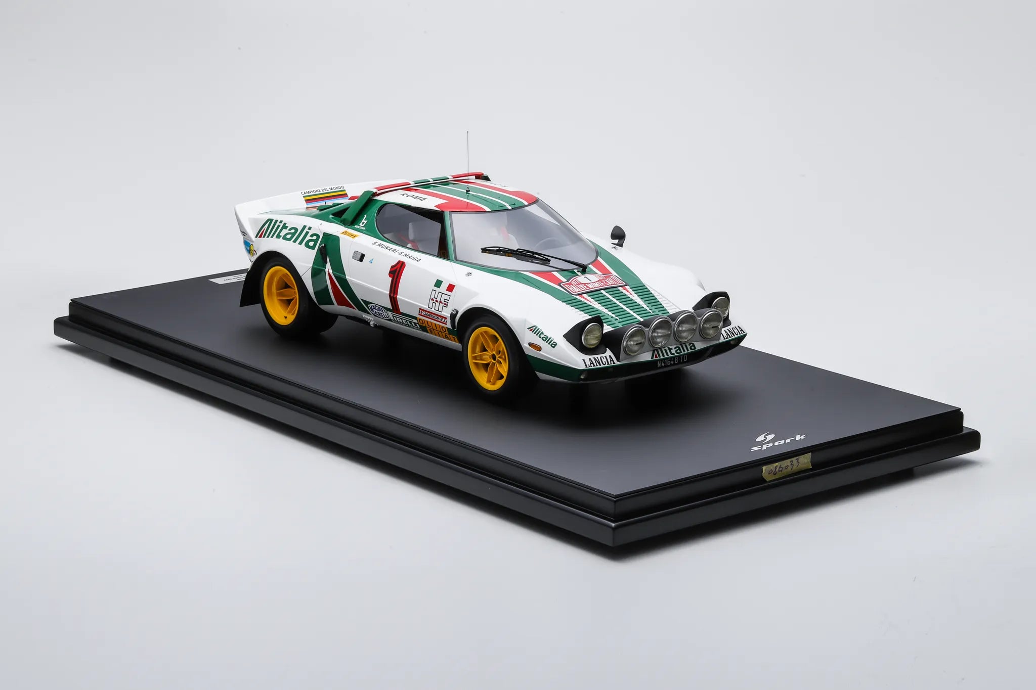 Lancia Stratos HF No.1 Winner Rally Monte Carlo 1977 – Spark Online Store